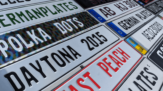 Design Your Own Euro Plate - Fast Shipping from the USA – EuroPlateGuy